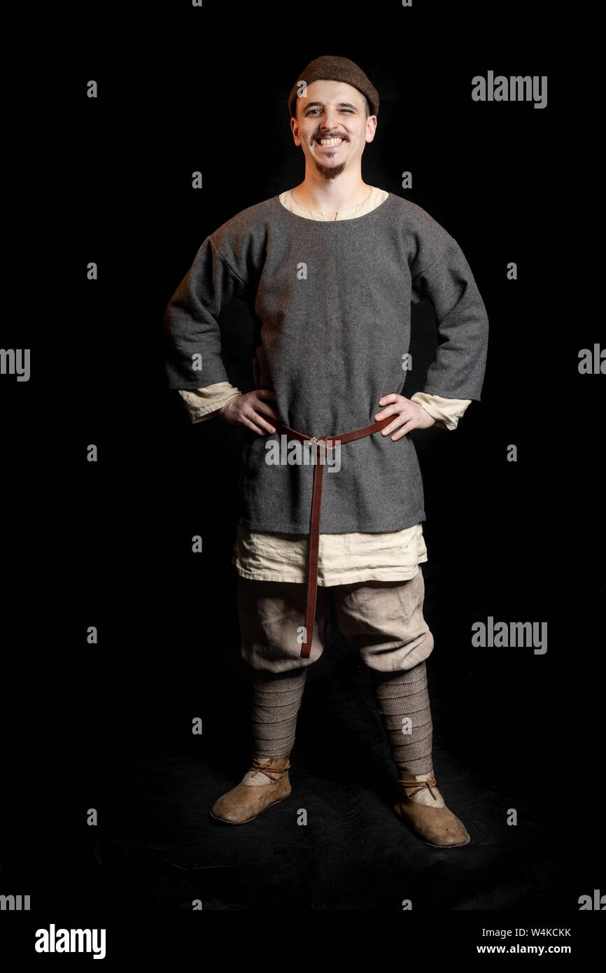 Viking reconstruction hi-res stock photography and images - Alamy
