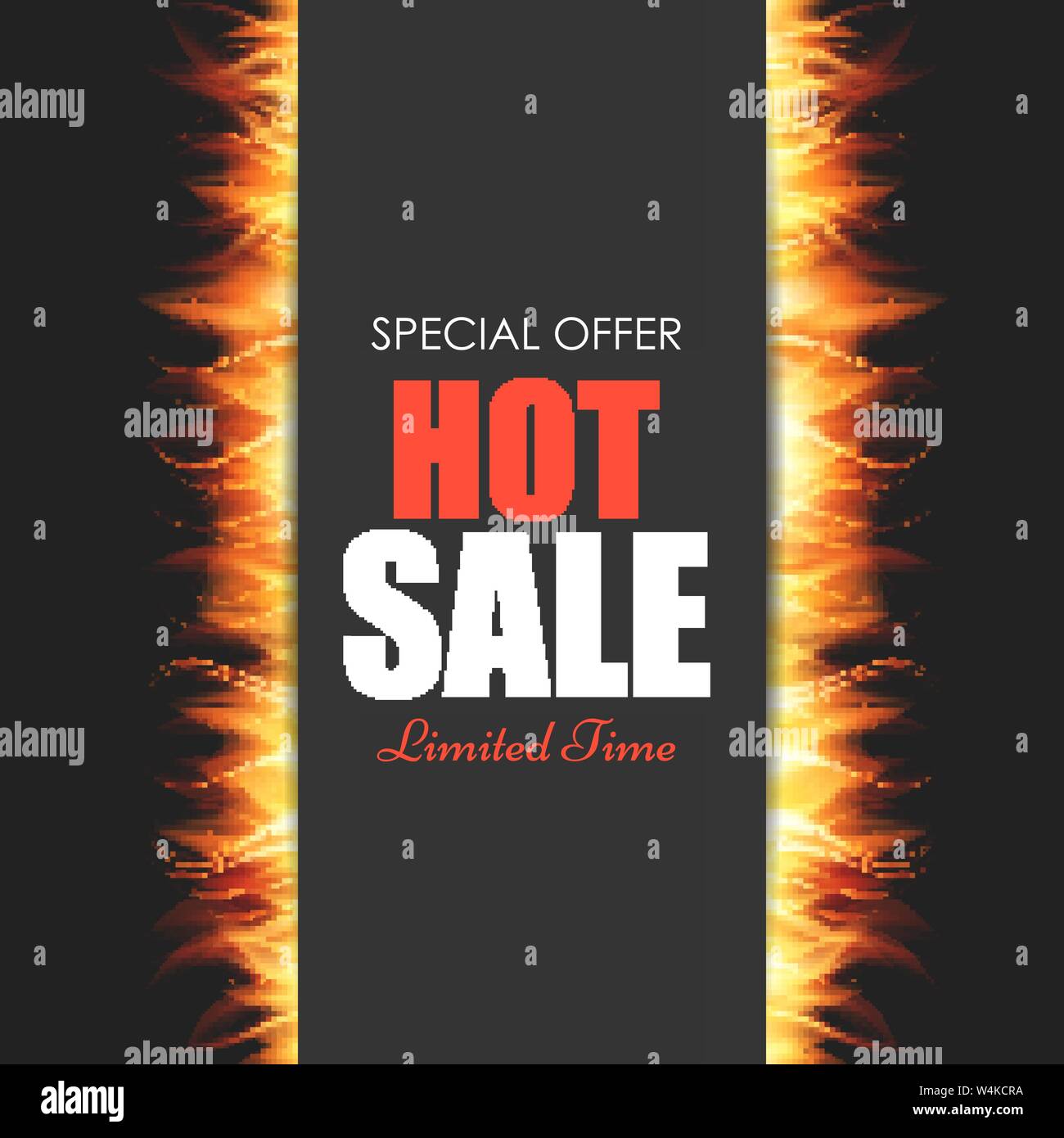 Hot Sale Label Vector Illustration Stock Vector Image & Art - Alamy