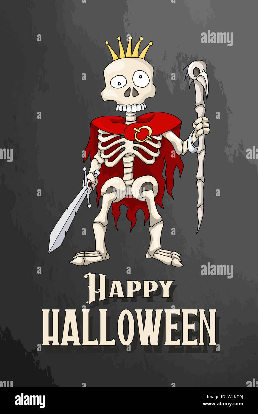 Cartoon skeleton hi-res stock photography and images - Alamy