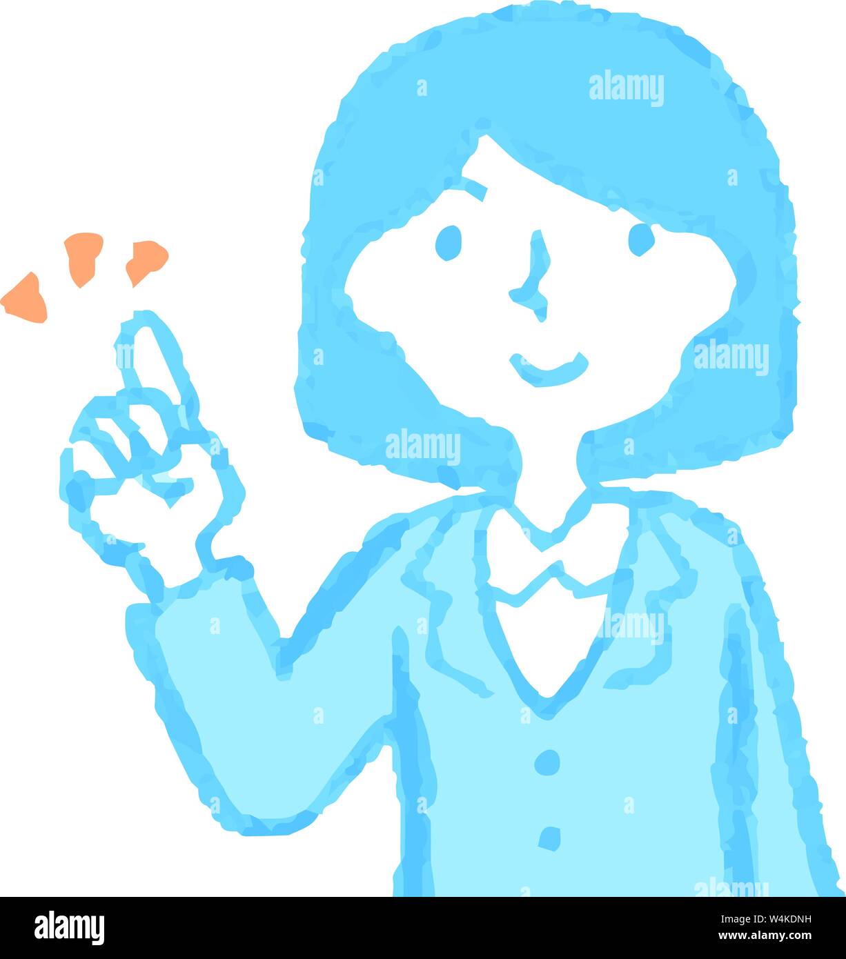 Woman point of view Stock Vector Images - Alamy