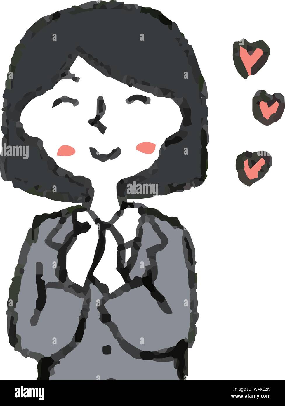 Woman point of view Stock Vector Images - Alamy