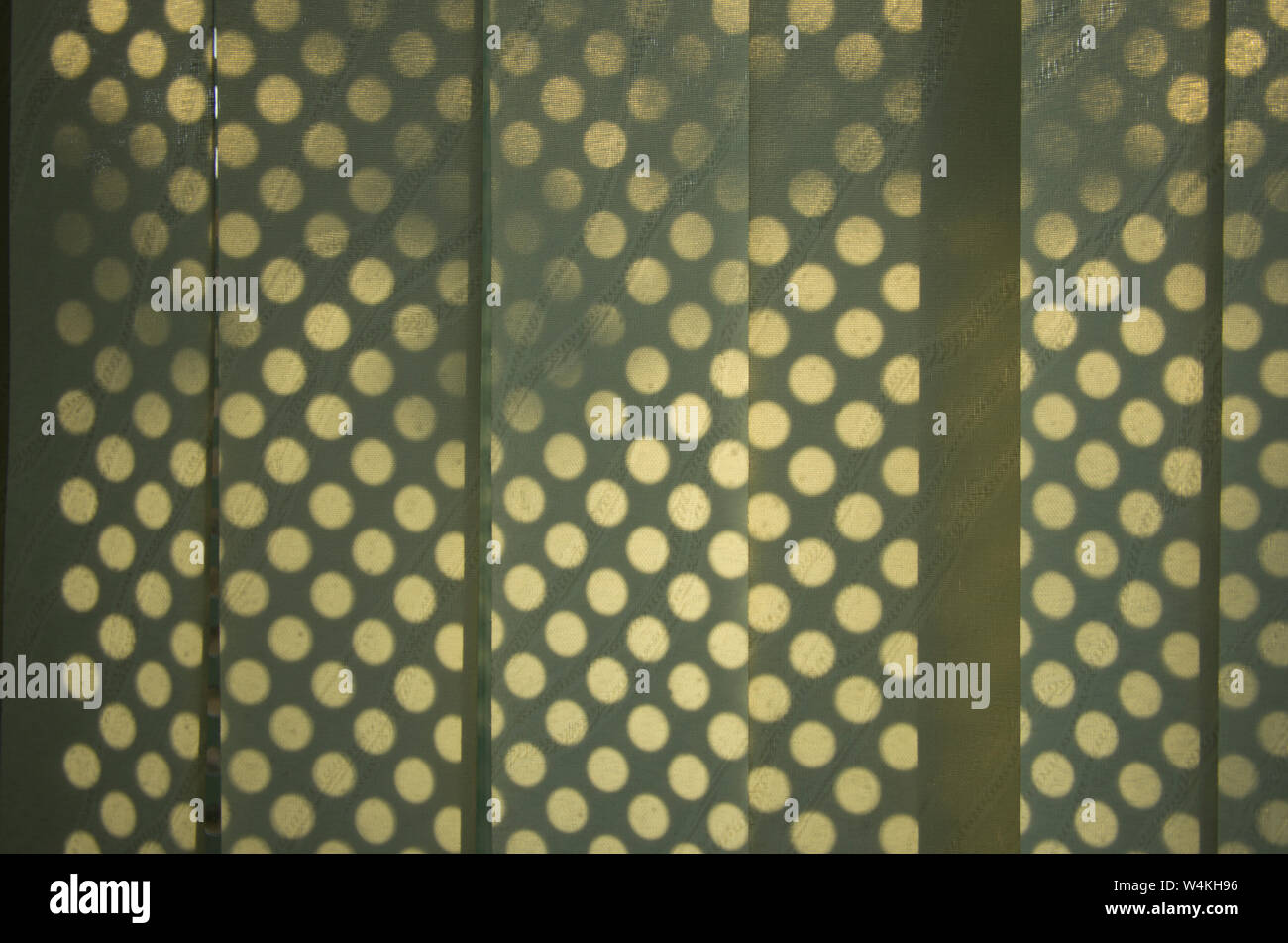 shadow circle patter on curtain Stock Photo - Alamy