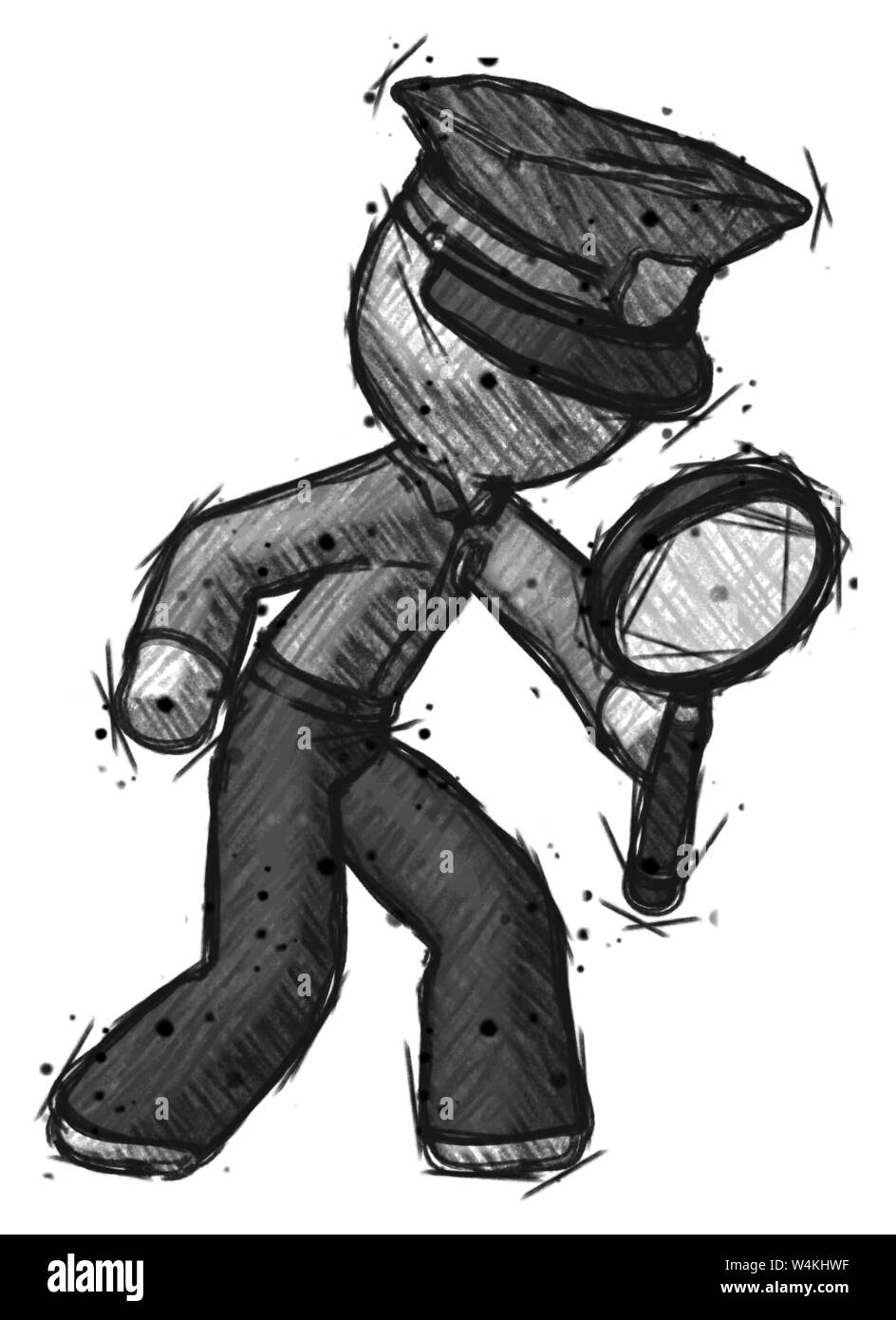 Officer inspecting Cut Out Stock Images & Pictures - Alamy