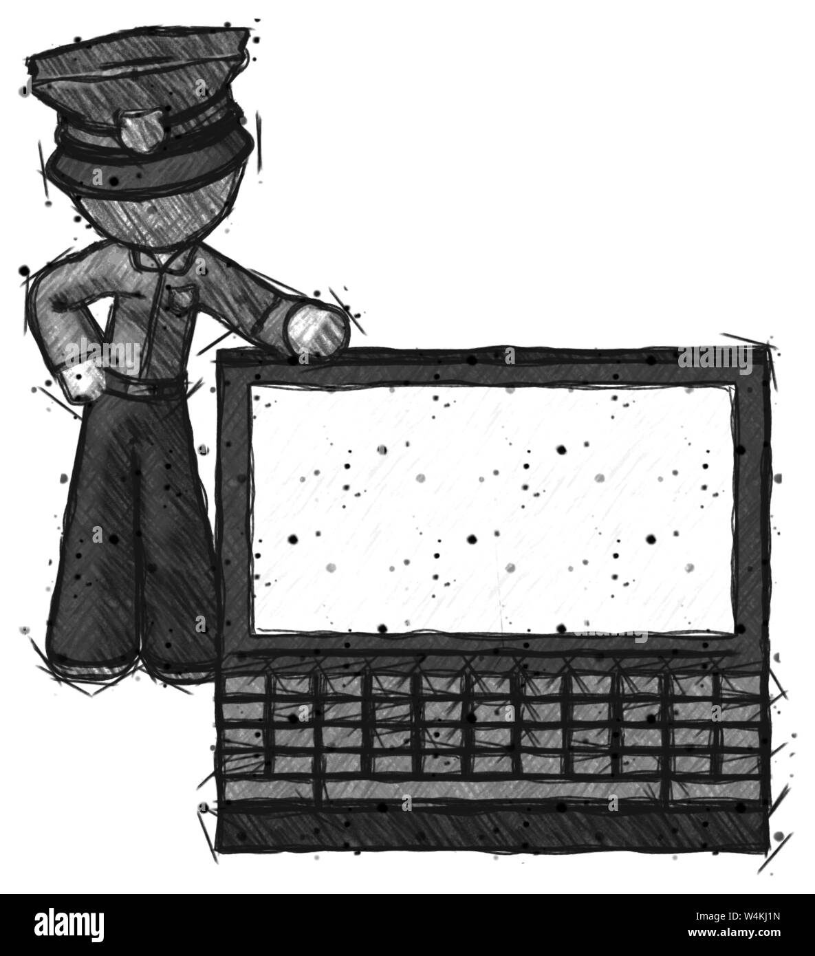 Police sketch computer hi-res stock photography and images - Alamy