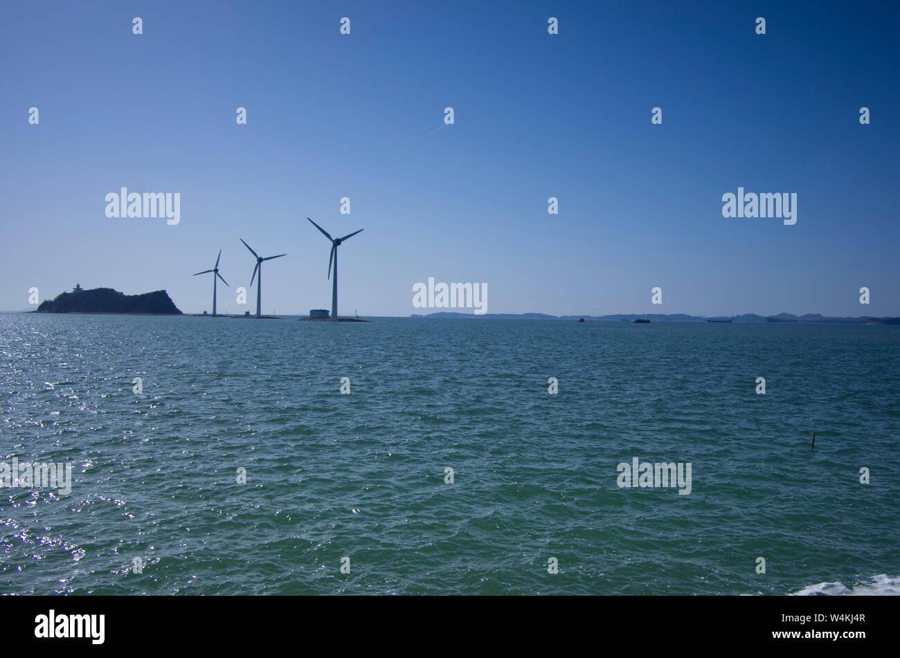 Wind power by sea hi-res stock photography and images - Alamy