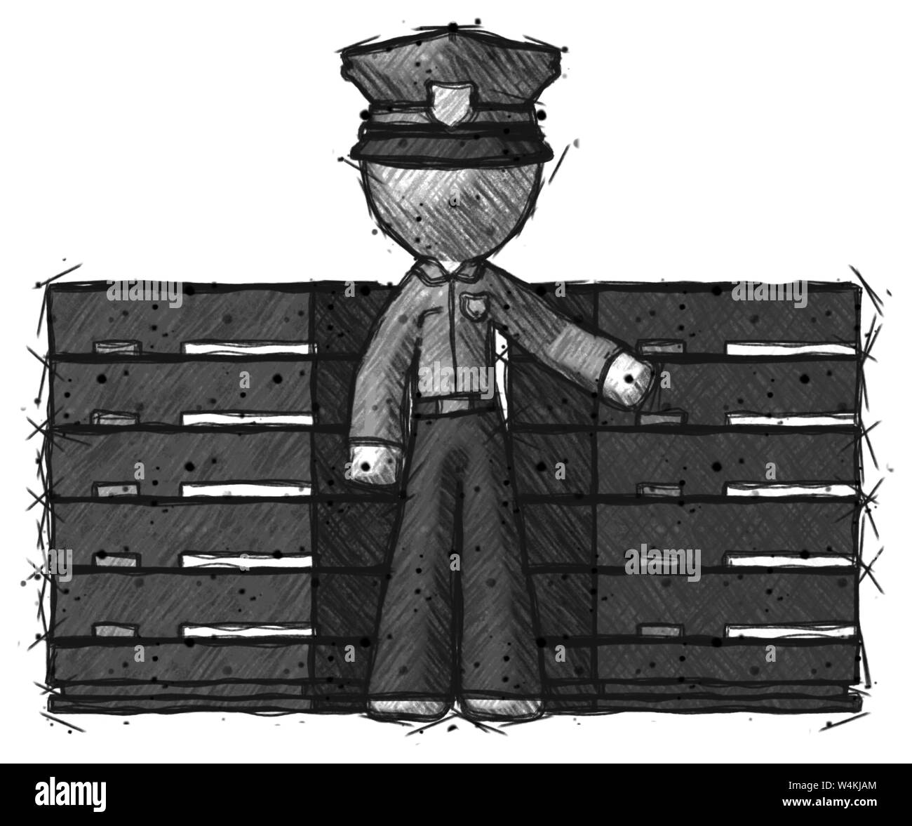 Police sketch computer hi-res stock photography and images - Alamy