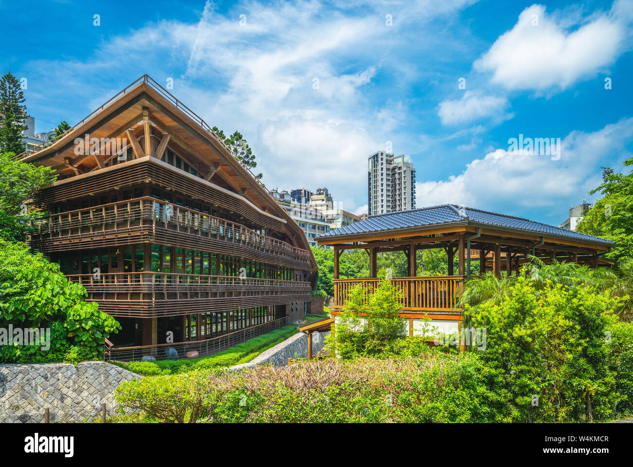 Taipei Public Library Beitou Branch, Taiwan Stock Photo - Alamy
