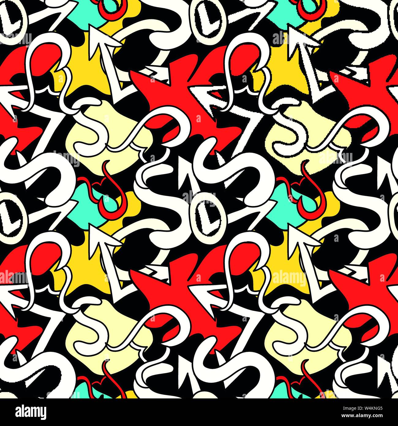 Simple Graffiti Patterns