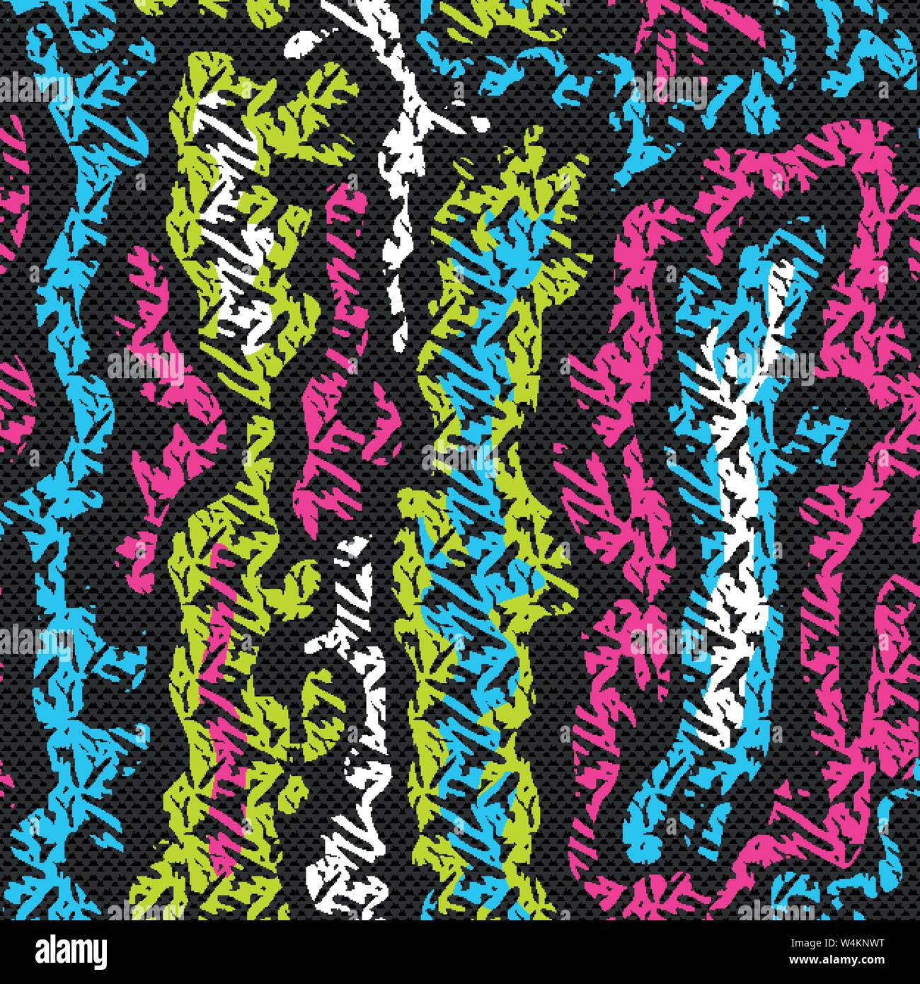 colored graffiti seamless texture Stock Vector Image & Art - Alamy