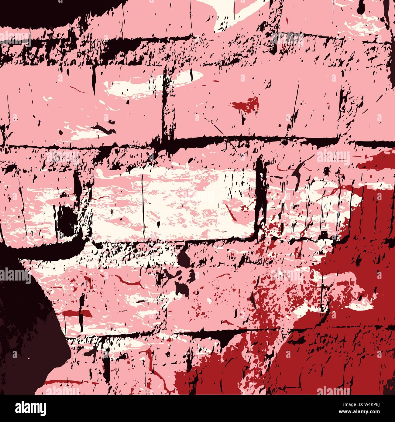 brick wall texture grunge graffiti pattern Stock Vector Image & Art - Alamy