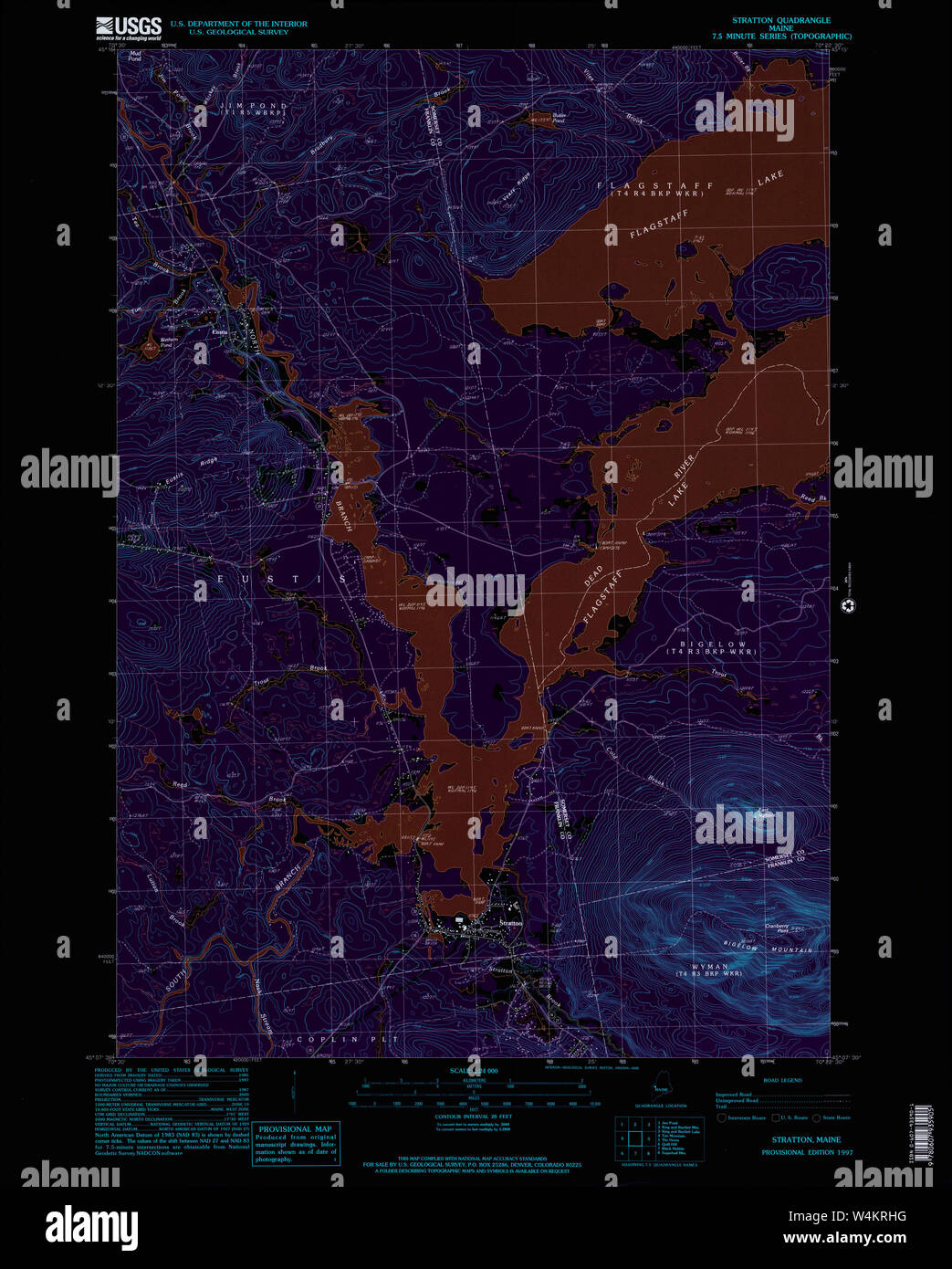 Stratton Maine Map at Cameron Malone blog