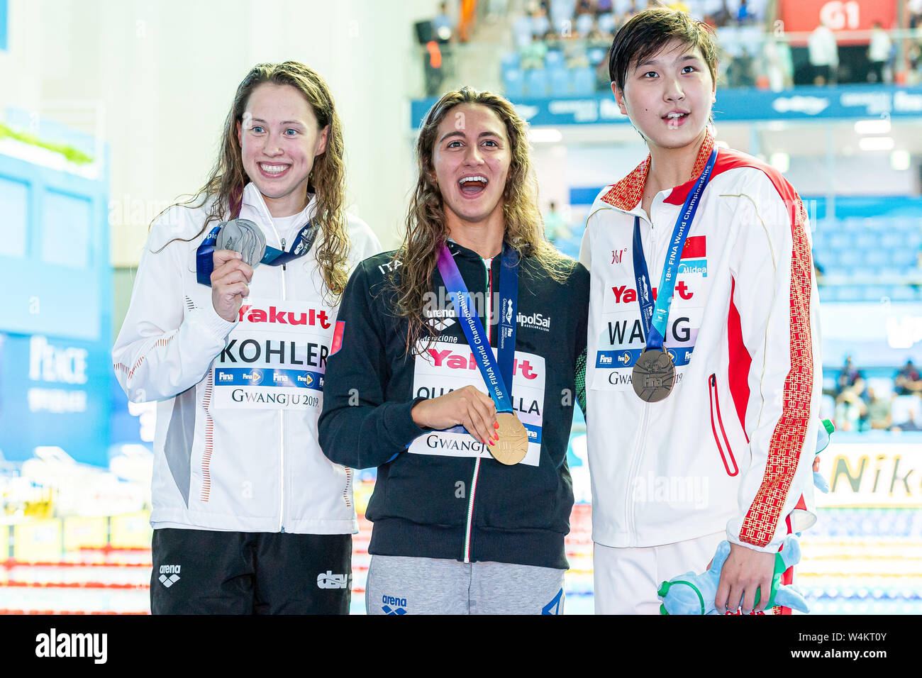 Kohler sarah ger germany silver medal hi-res stock photography and ...