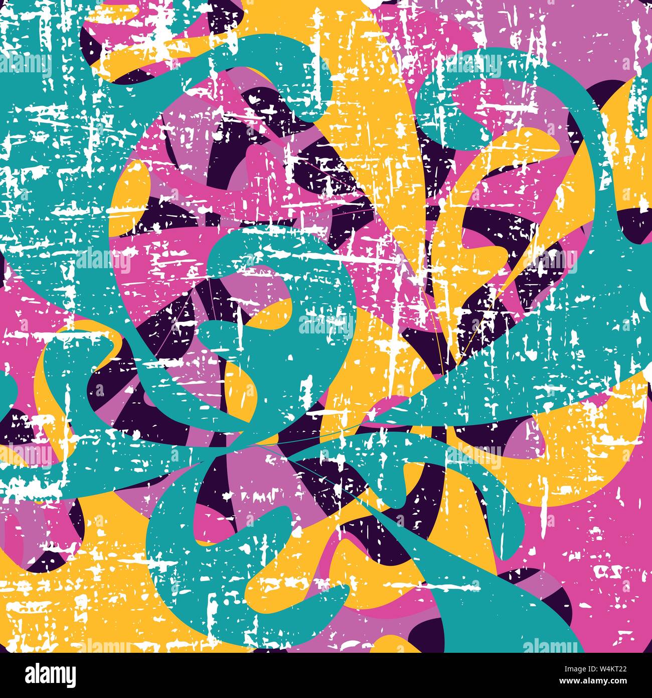 Graffiti surface Stock Vector Images - Alamy