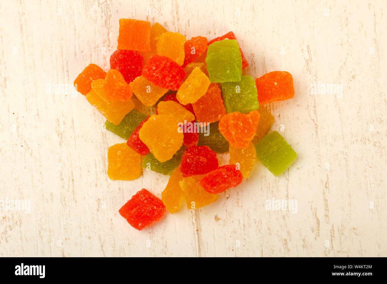 Dry colored pineapple Stock Photo - Alamy