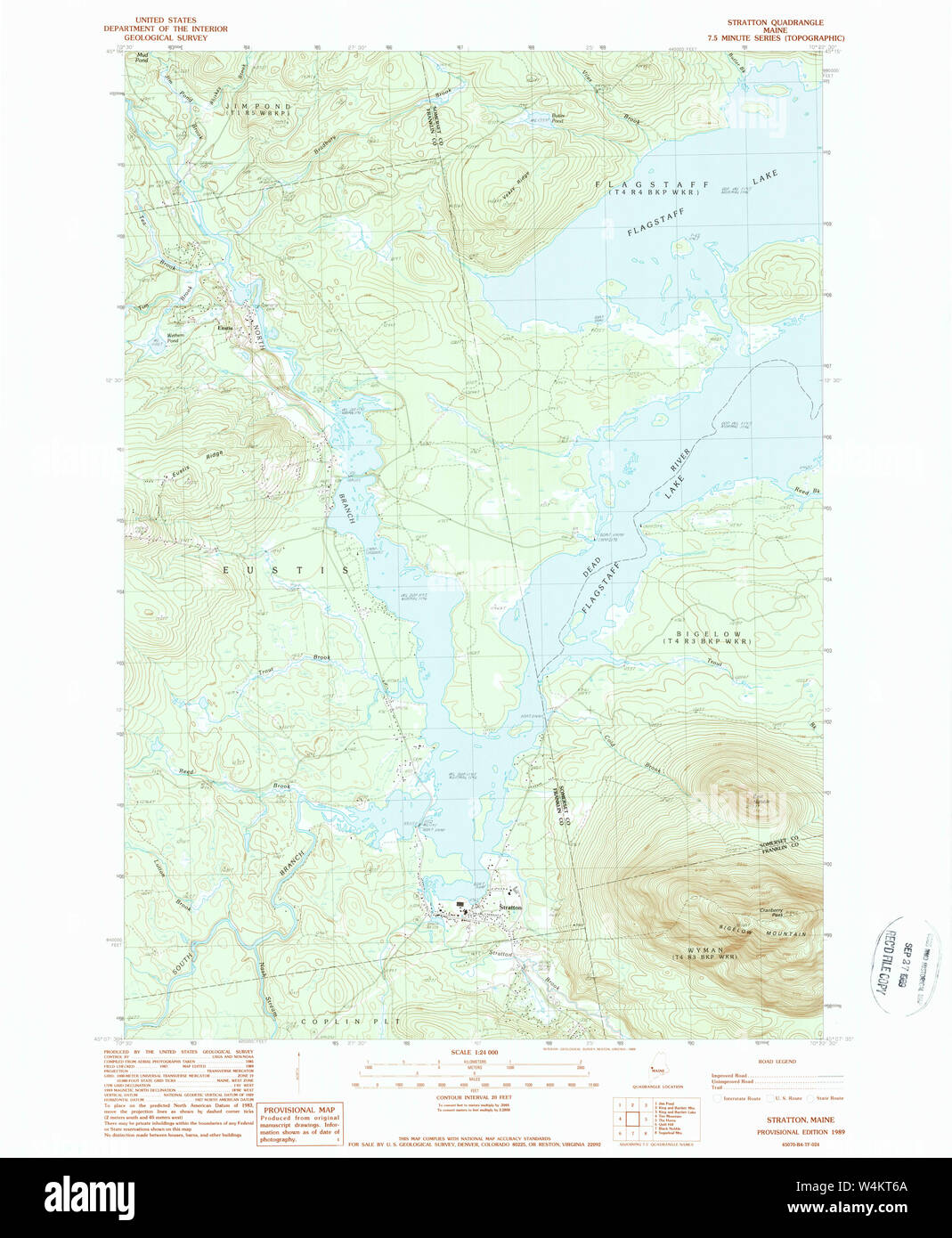 Stratton Maine Map at Cameron Malone blog