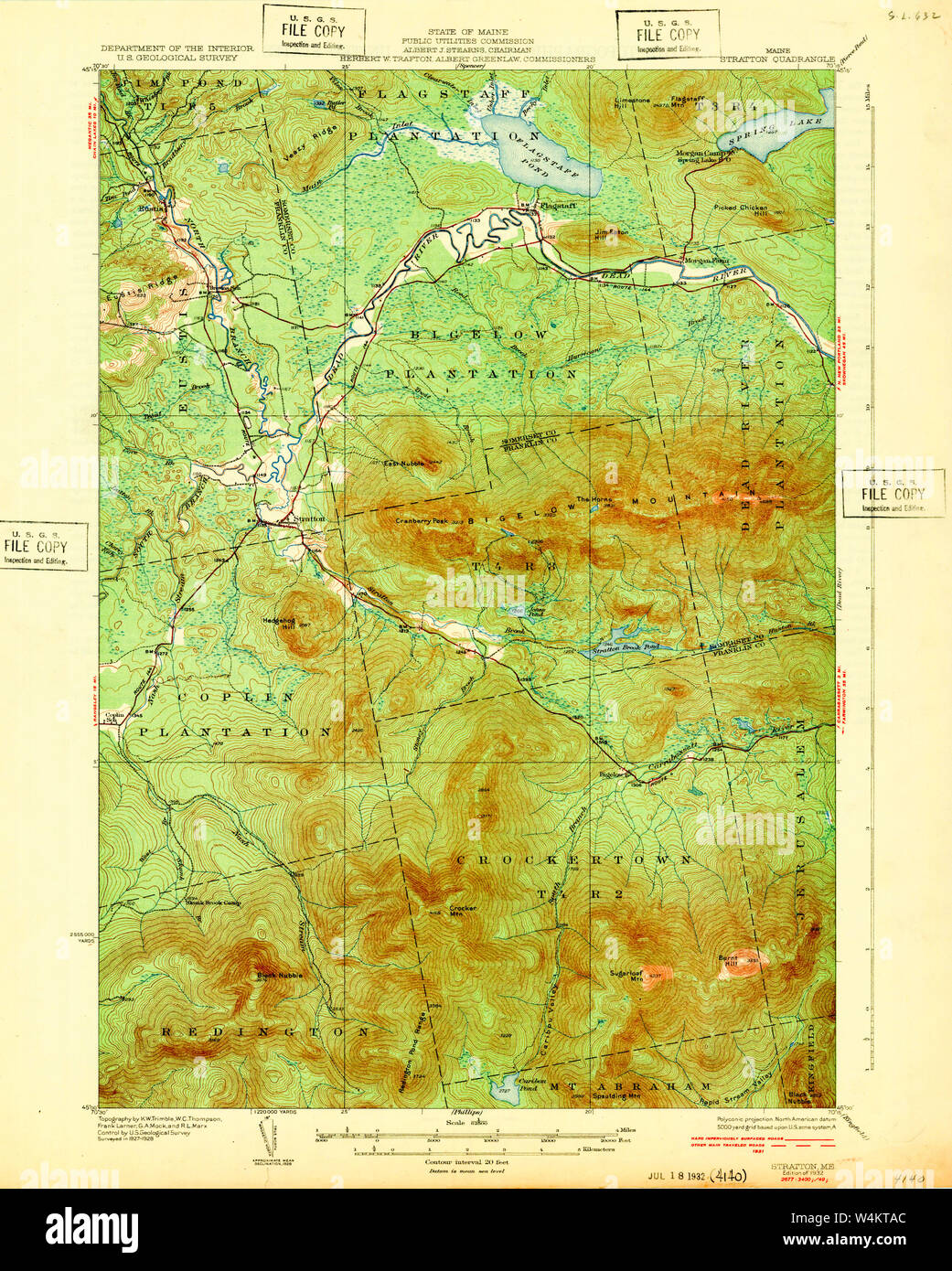 Stratton Maine Map at Cameron Malone blog