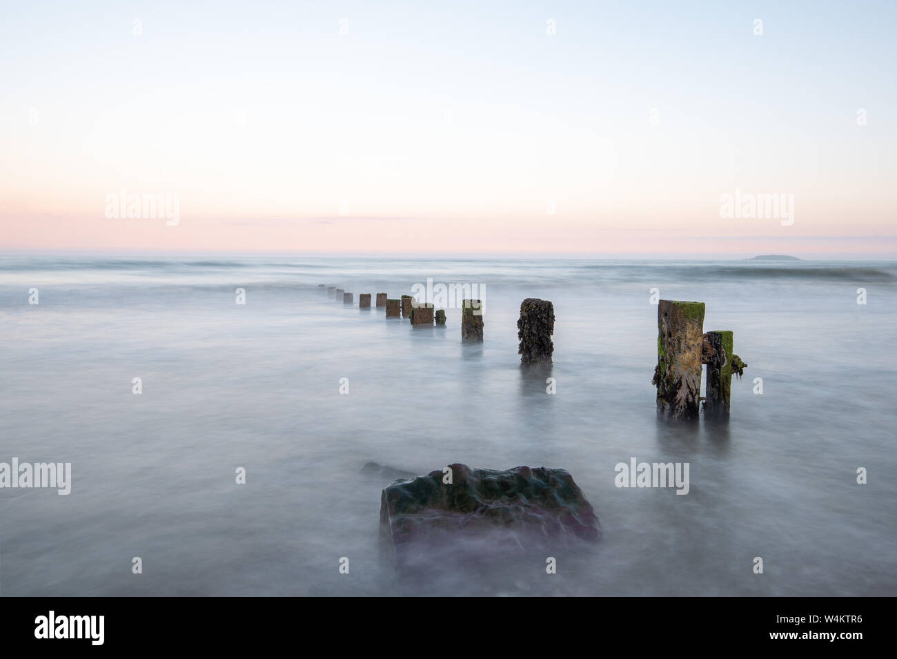 Youghal Strand Sunrise Stock Photo - Alamy