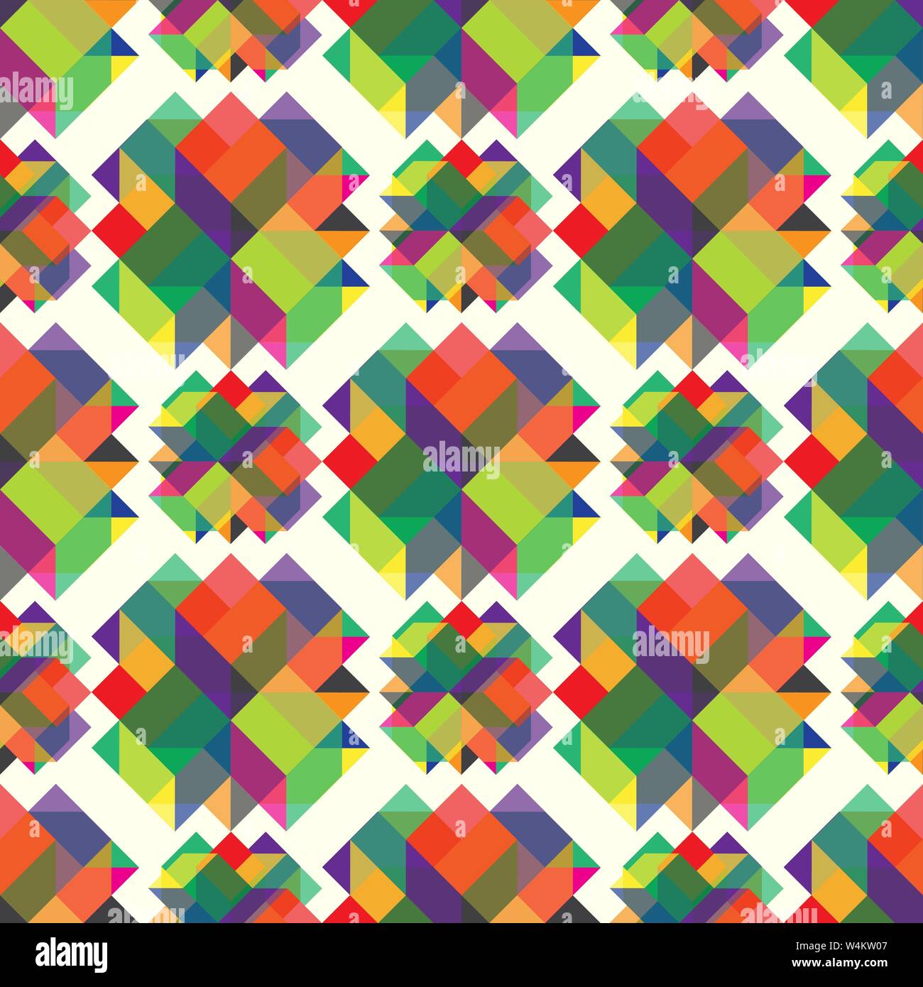 beautiful colored cubes on a light background vector illustration Stock ...