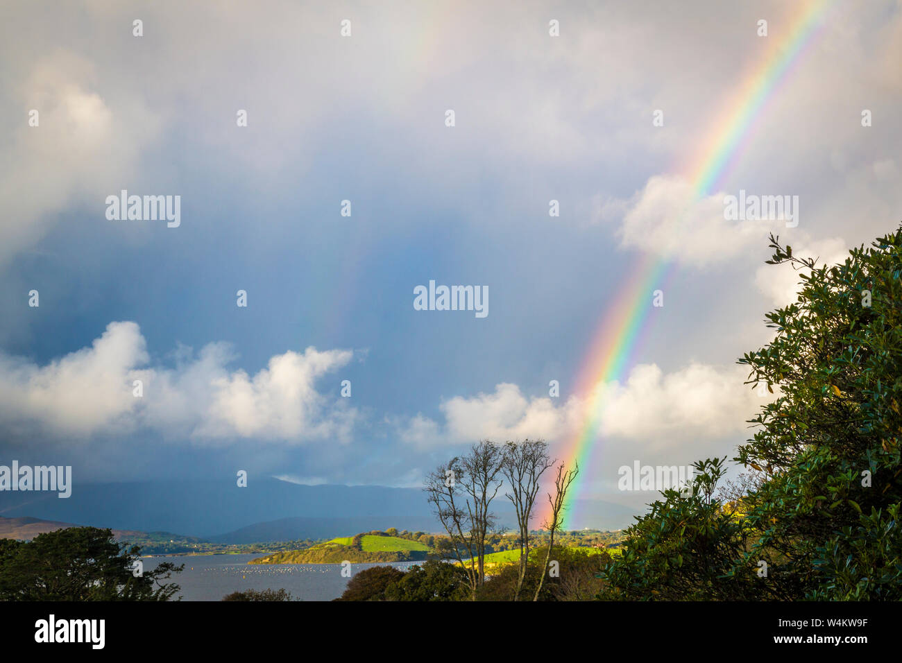 Ireland village rainbow hi-res stock photography and images - Alamy