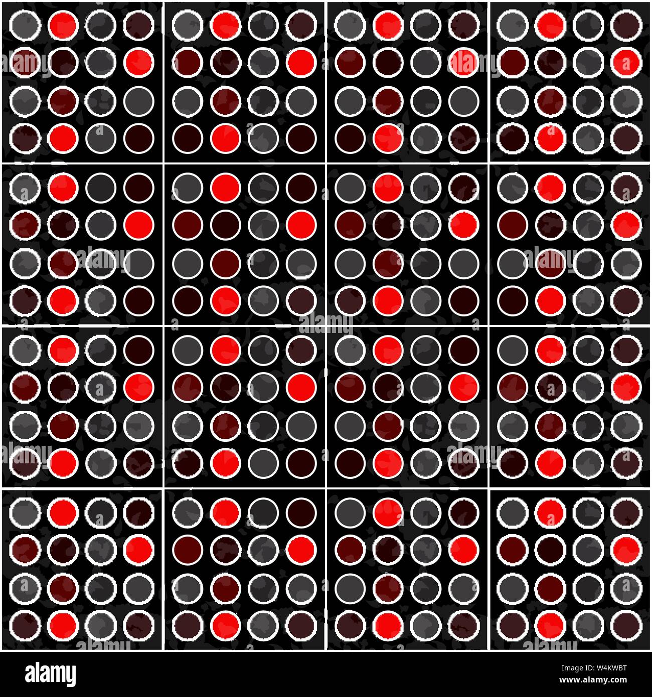 beautiful circles on dark background vector illustration Stock Vector ...
