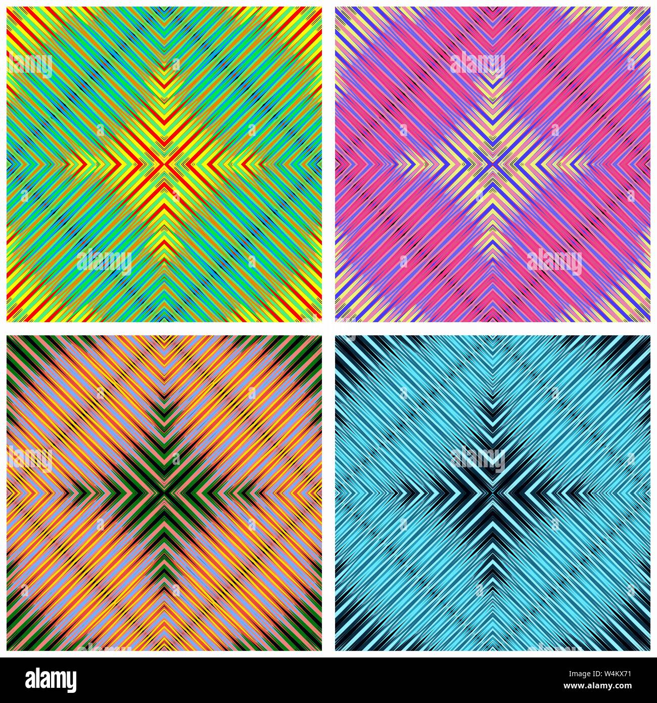 colored lines beautiful background collection of vector illustration ...