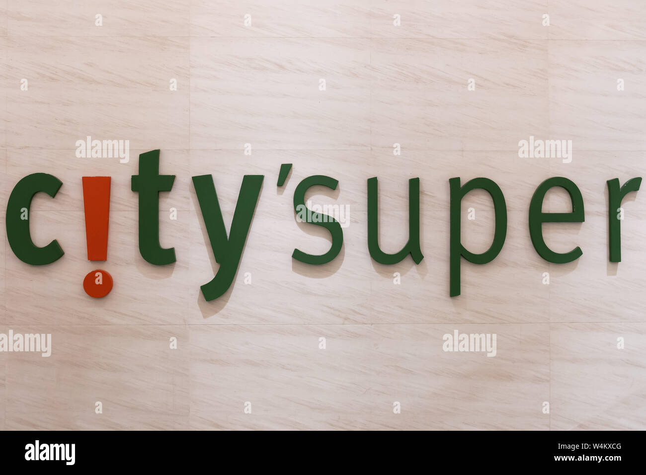 July 22, 2019 - Shanghai, China - Hong Kong retail chain citysuper ...