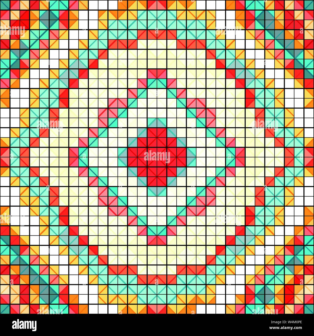 gentle pixel color background vector illustration Stock Vector Image ...