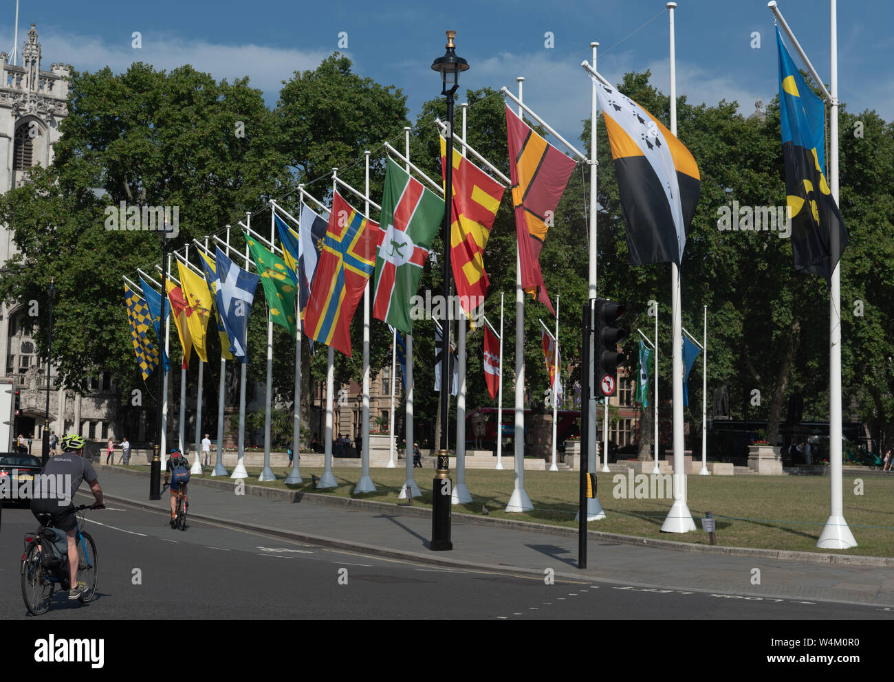 Improved Image ID: W4XNDM Westminster, London, UK July 24th. A display ...