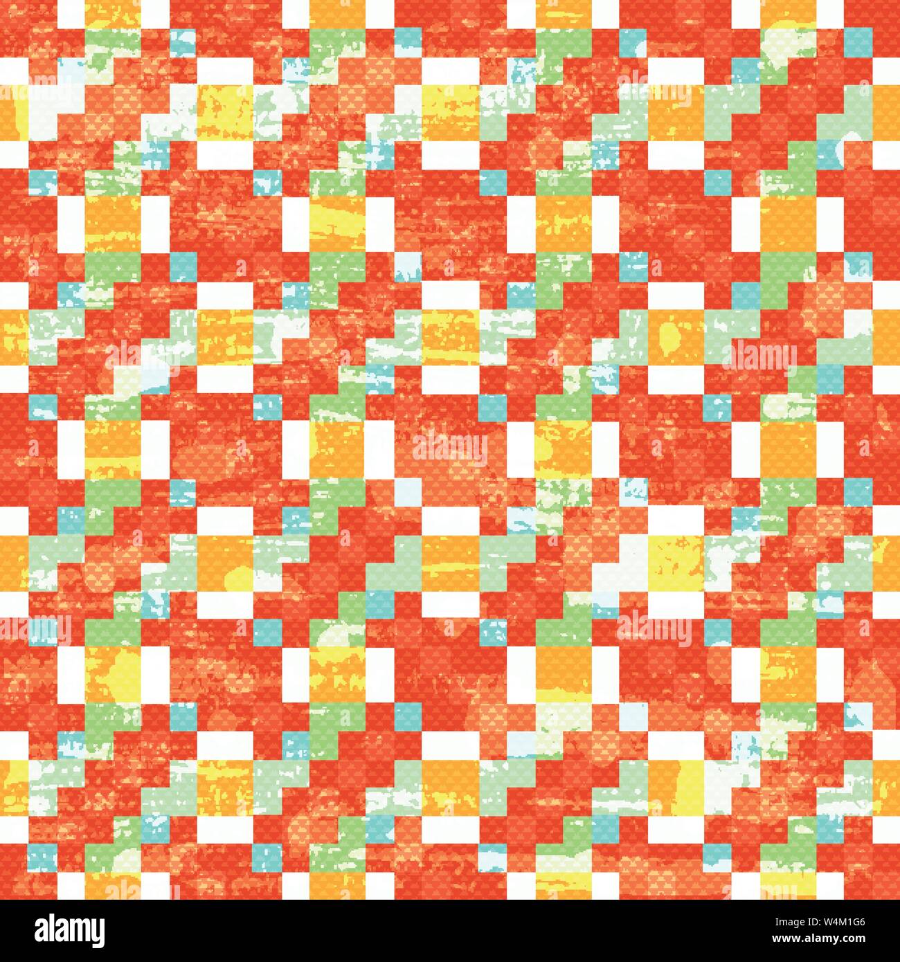 Vintage polygons seamless geometric hi-res stock photography and images ...