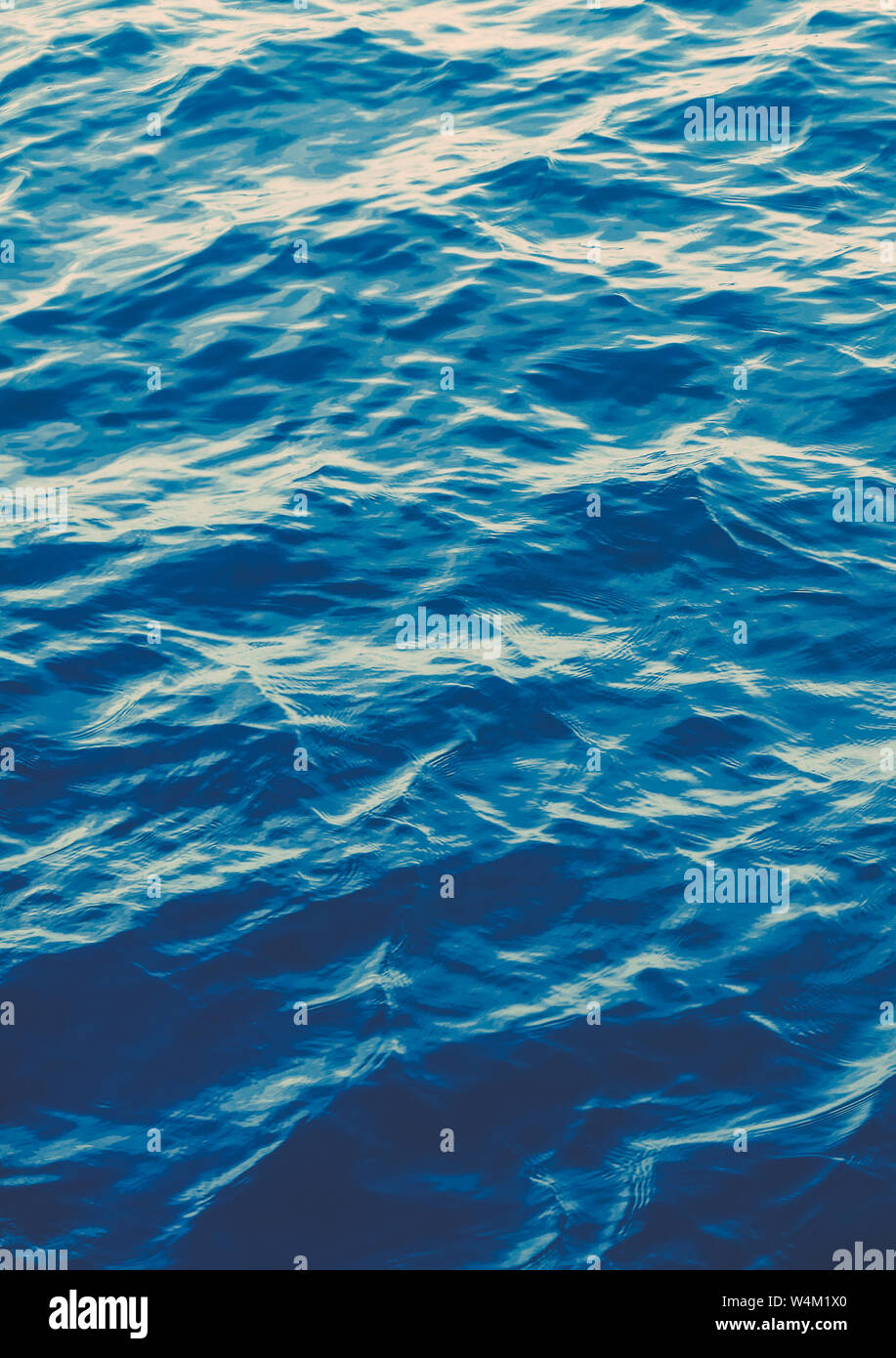 Beach, travel destination and nature environment concept - Ocean water ...