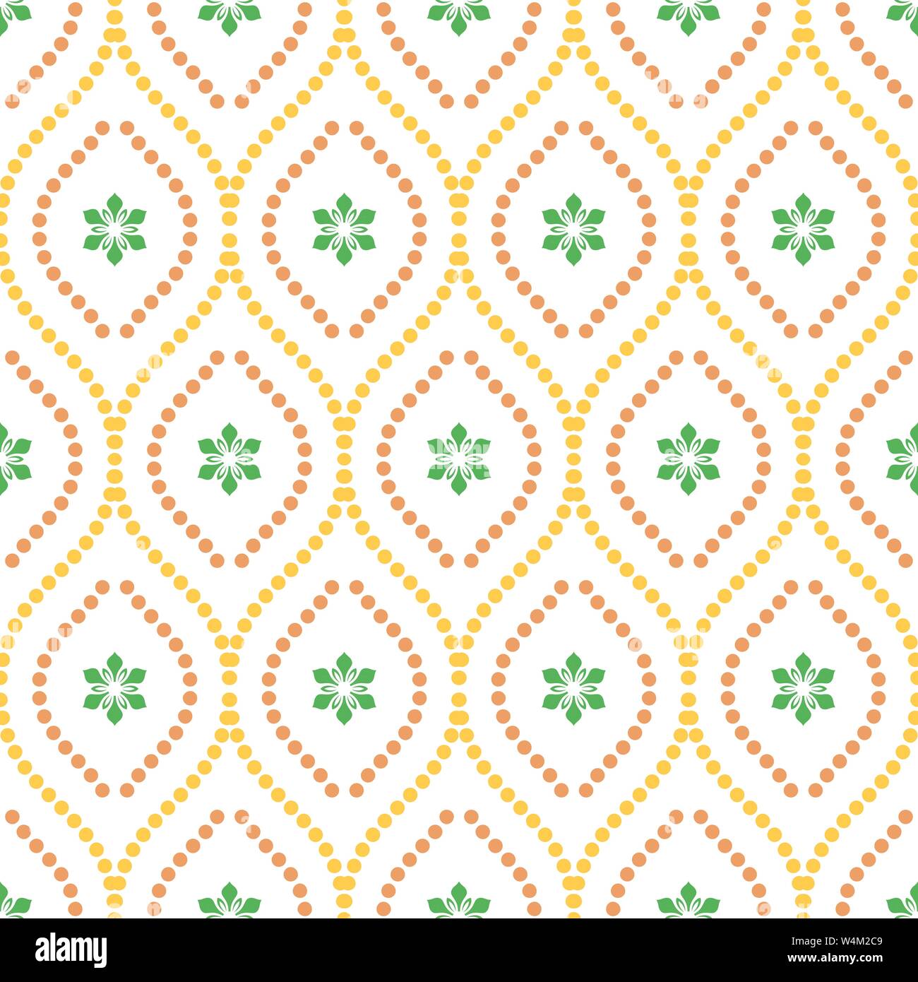 Orange dotted line wallpaper Stock Vector Images - Alamy