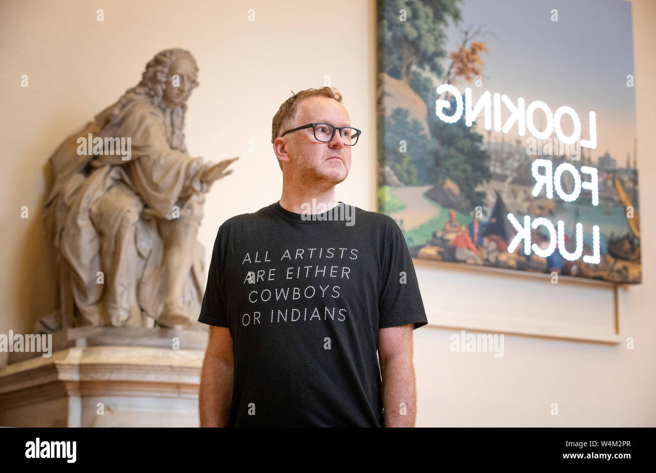 Turner Prize shortlisted artist Nathan Coley unveiled his new ...