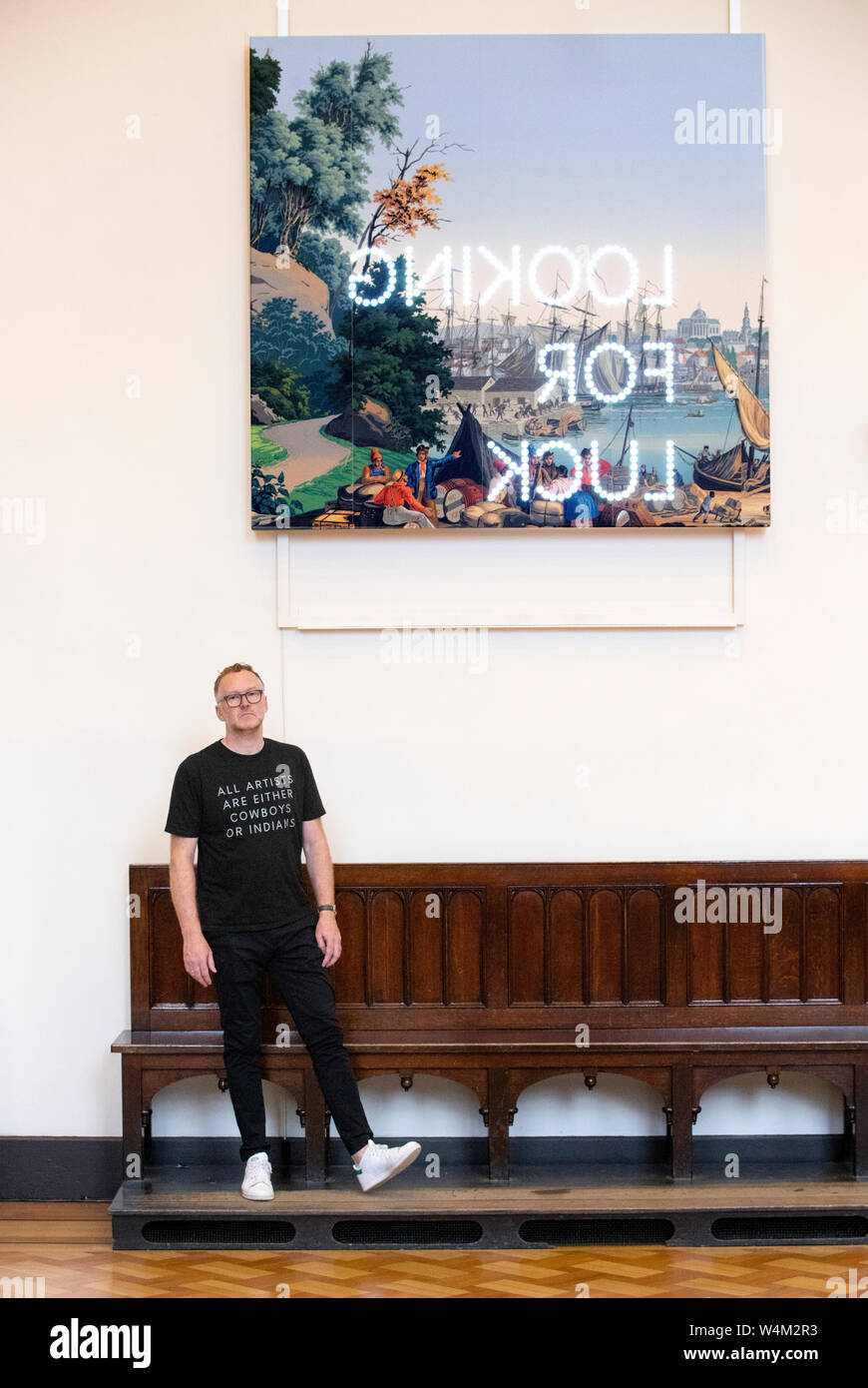 Turner Prize shortlisted artist Nathan Coley unveiled his new ...