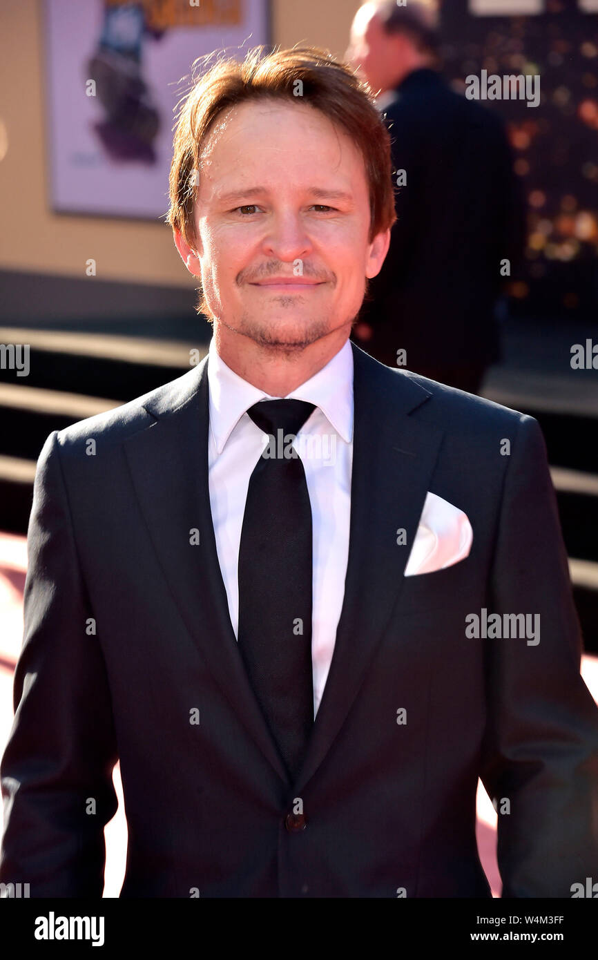 Los Angeles, USA. 22nd July, 2019. Damon Herriman at the premiere of ...