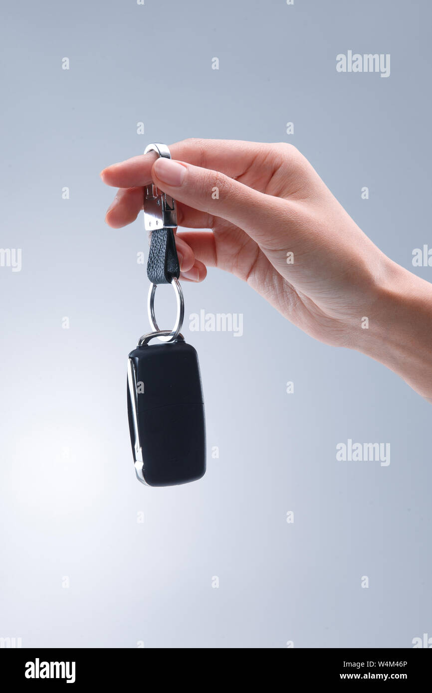 Hand car keys Stock Photo - Alamy