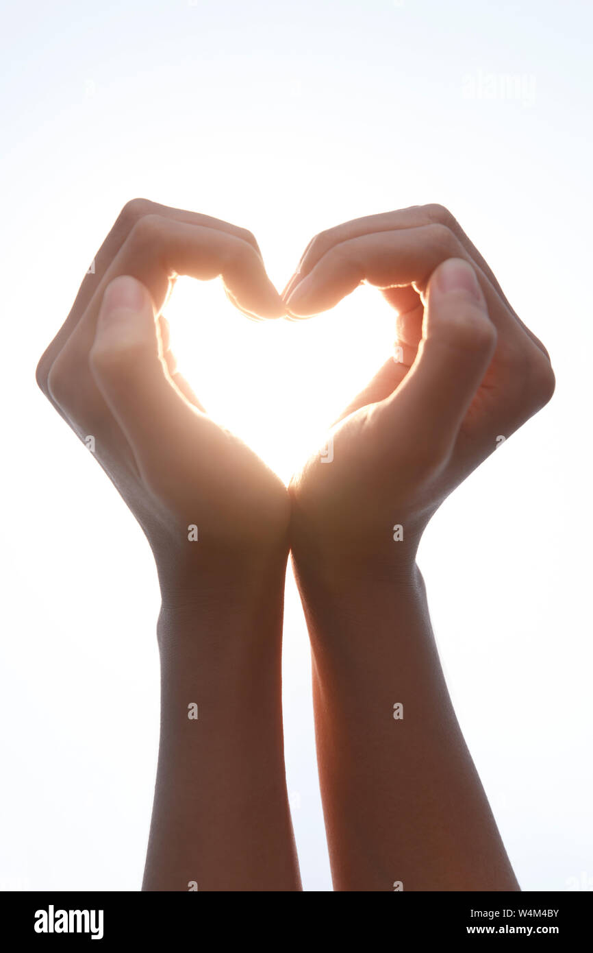 Hand gestures love hi-res stock photography and images - Alamy