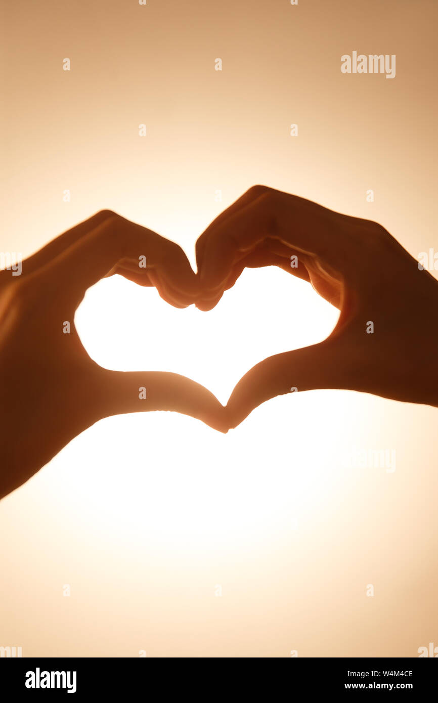 Hand gestures love hi-res stock photography and images - Alamy