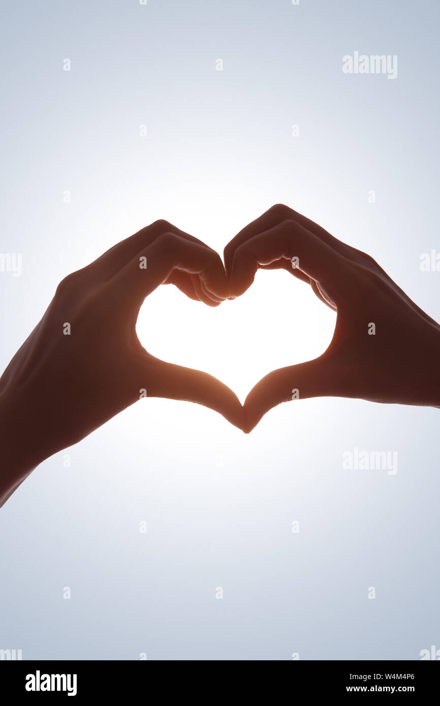 Hand gestures love hi-res stock photography and images - Alamy