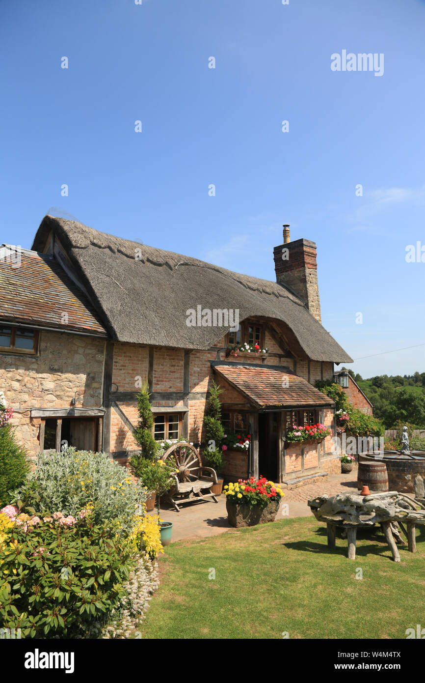 The Live and let live pub on Bringsty common, Worcestershire, England ...
