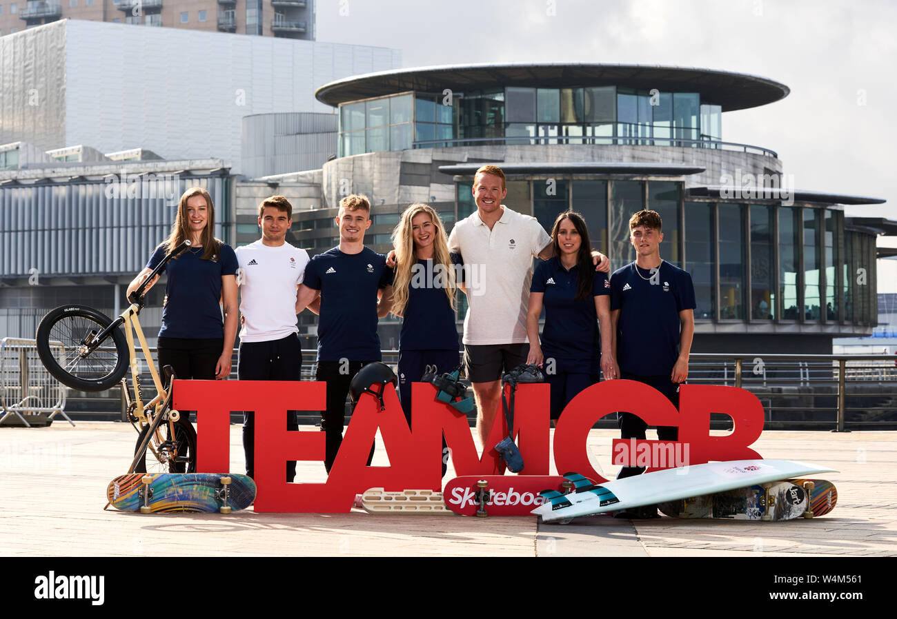 (From left to right) Charlotte Worthington, BMX freestyle, Dan ...