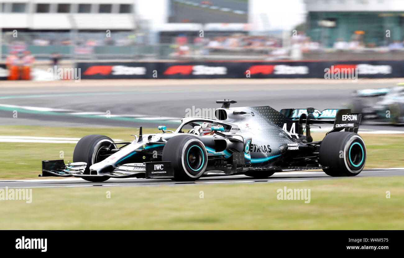 Mercedes' Lewis Hamilton during the Formula One Grand Prix of Great ...