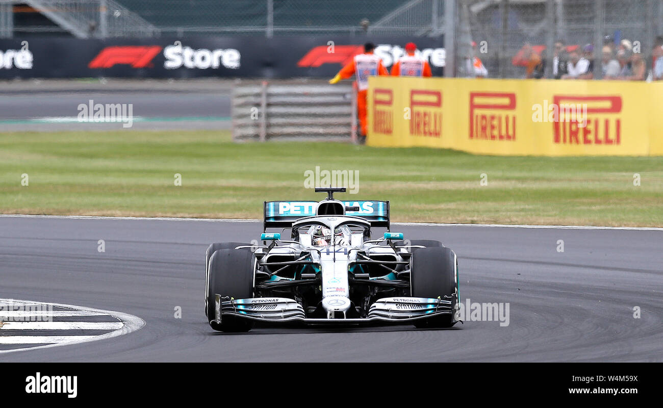 Mercedes' Lewis Hamilton during the Formula One Grand Prix of Great ...