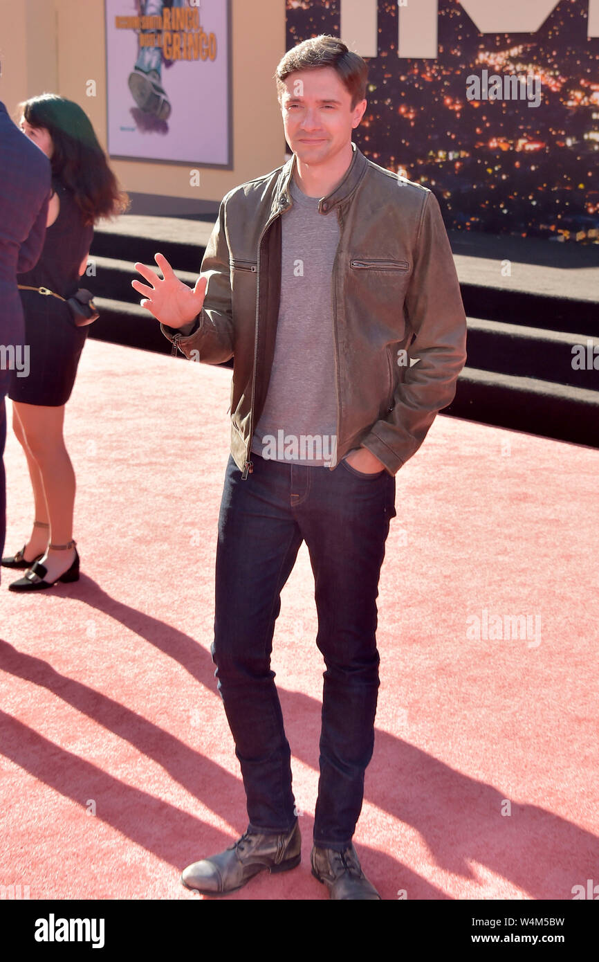 Topher Grace at the premiere of the feature film 'Once Upon a Time ...