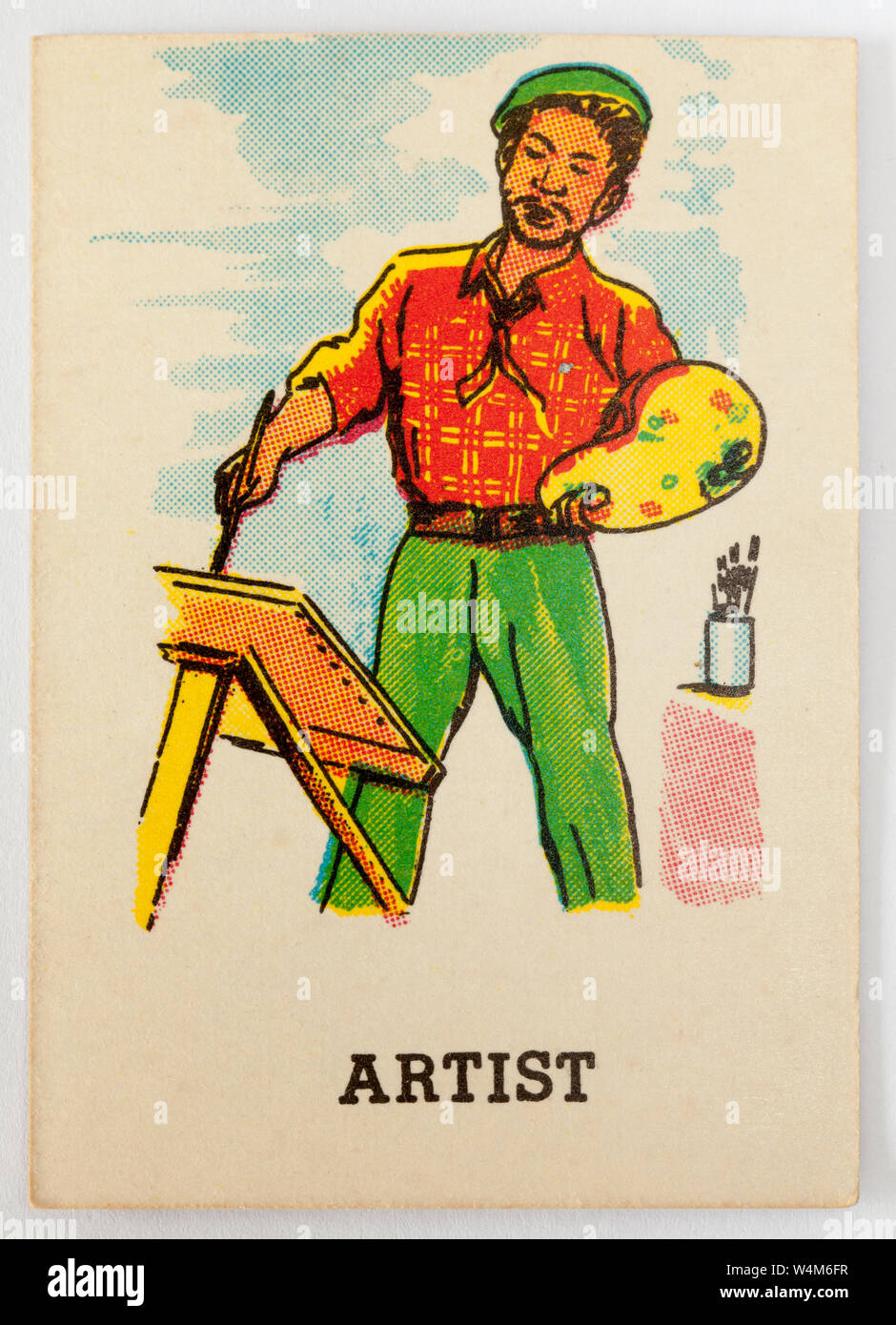 Old maid card hi-res stock photography and images - Alamy