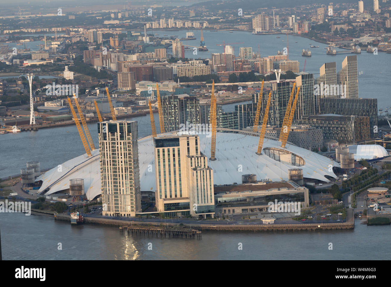 View of o2 Arena Stock Photo - Alamy