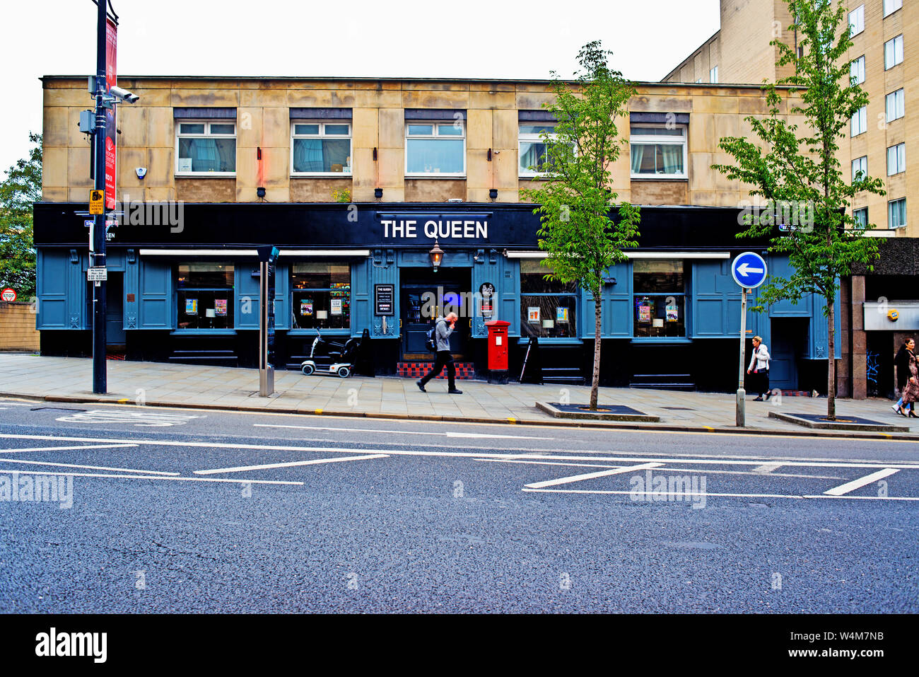 The Queen Pub, Bradford, England Stock Photo - Alamy