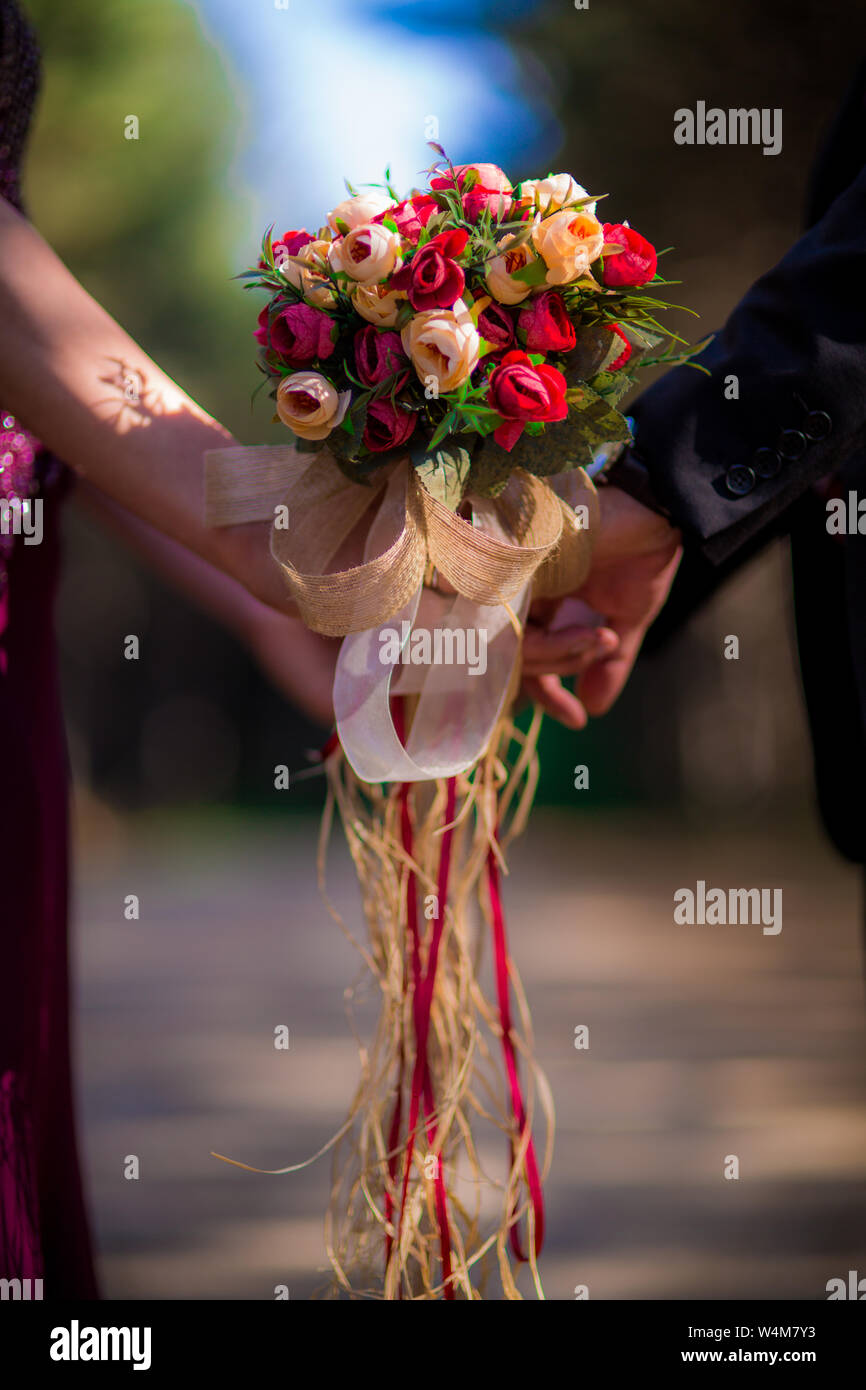 Bridal Flower , Brida and Groom , Marriage Stock Photo - Alamy