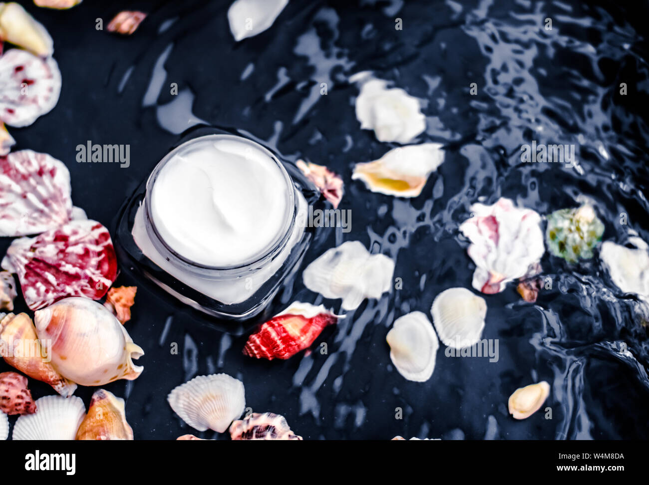 Spa product, organic skin care and natural emulsion concept - Sensitive ...