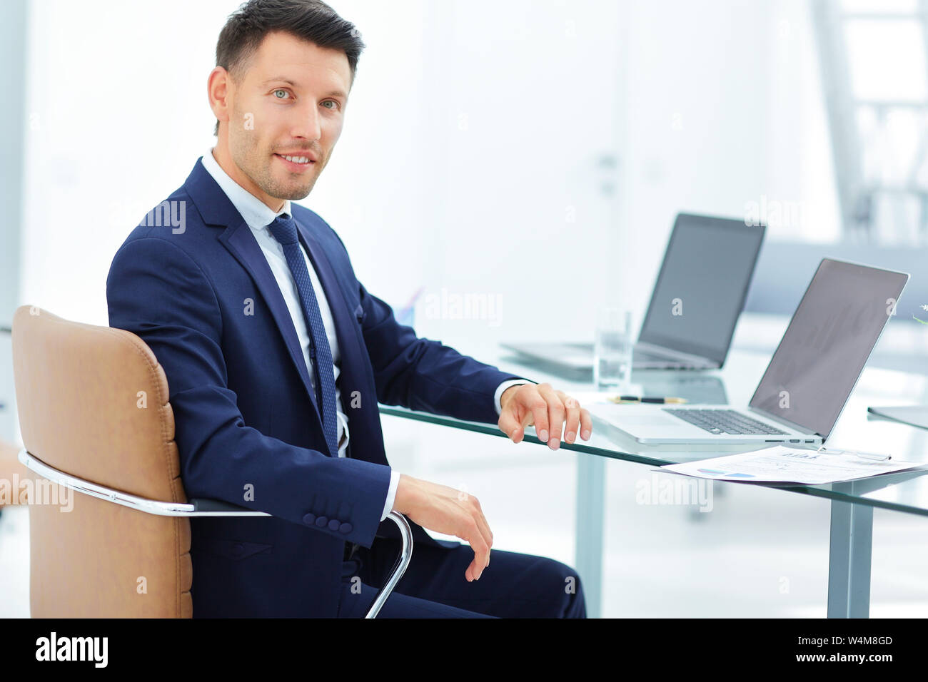 lawyer in the workplace. photo light background. in the photo there is ...