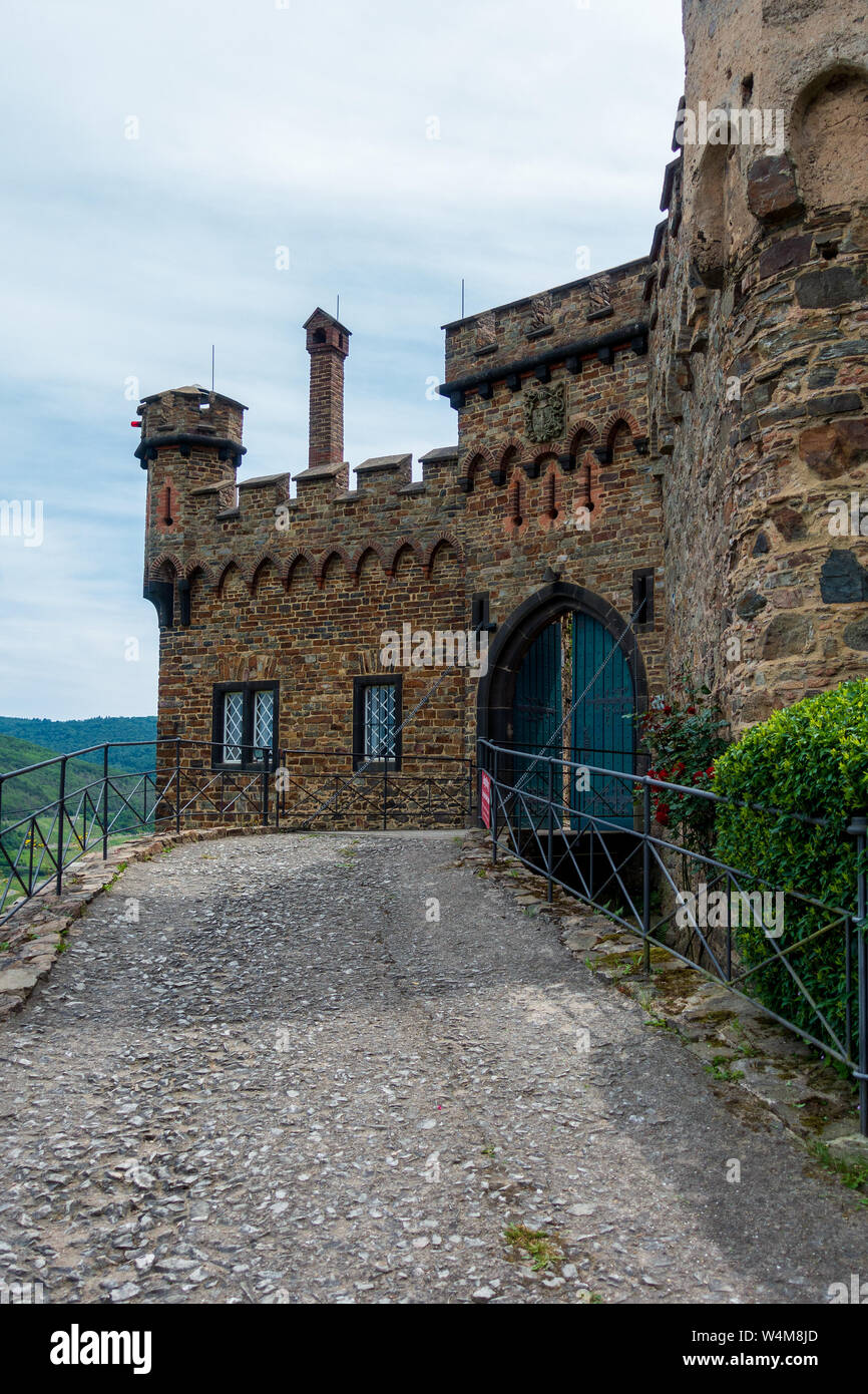 View of Sooneck Castle, Germany Stock Photo - Alamy